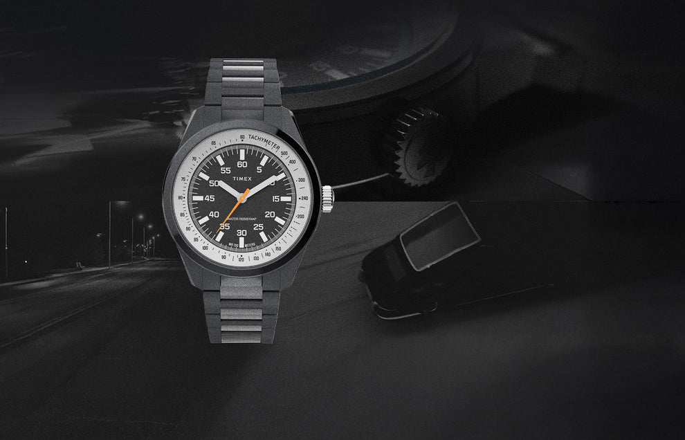 Huckberry x Timex 1979 Black Max 41mm Stainless Steel Bracelet Watch ...